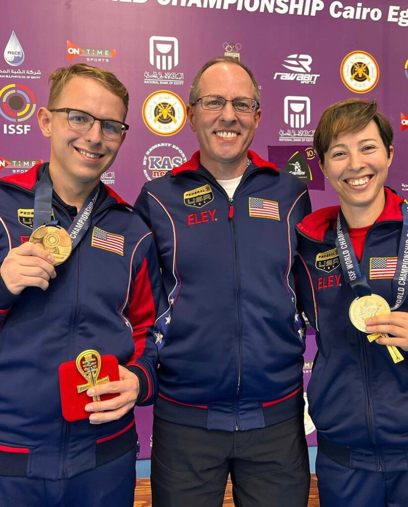 Maddalena Earns Medals and U.S. Olympic Quota at Worlds | USA Shooting